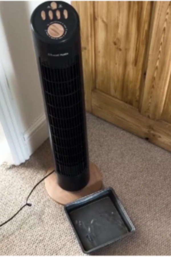 Woman Shares DIY For Making Air Conditioner At Home
