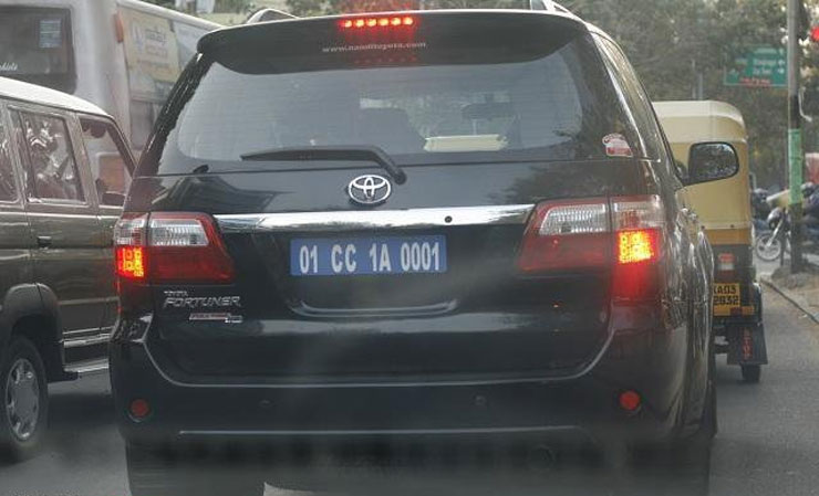 Different Number Plate Colours In India