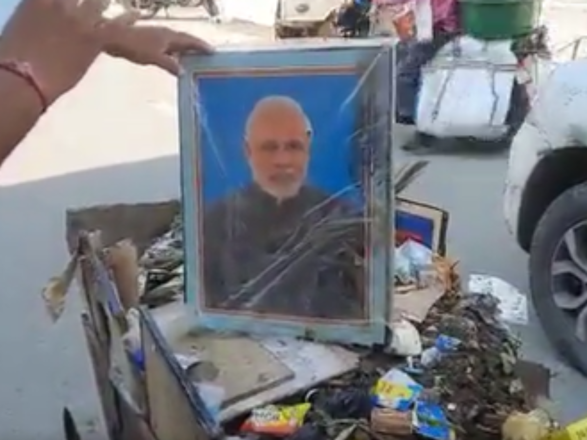 Sanitation Worker Fired For Carrying Portraits Of PM Modi, UP CM In ...
