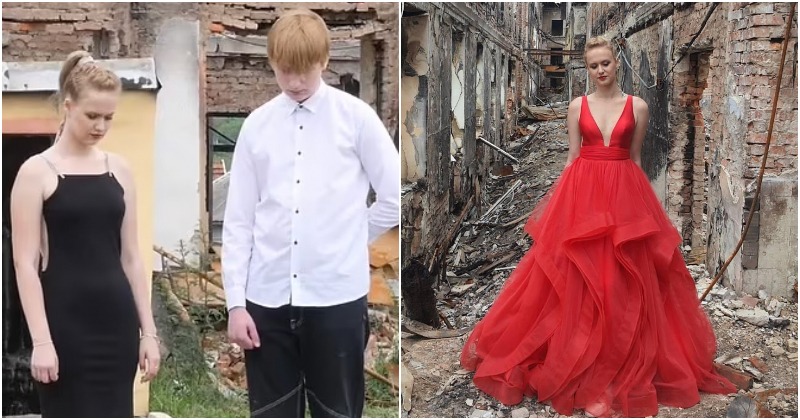 Ukrainian Teens Return To Bombed School In Prom Gowns, Tuxedos For ...