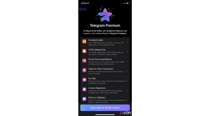 Telegram Unveils Premium Tier With Doubled Upload Size And Download Speeds