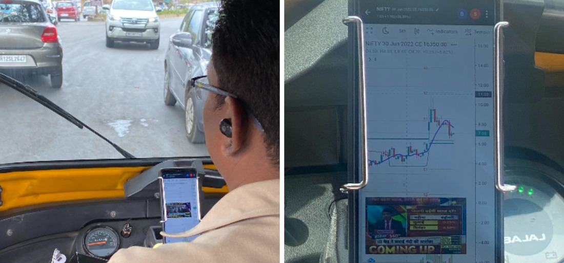 Autorickshaw Driver Is A Full Time Stock Trader, Shares His Trading Setup