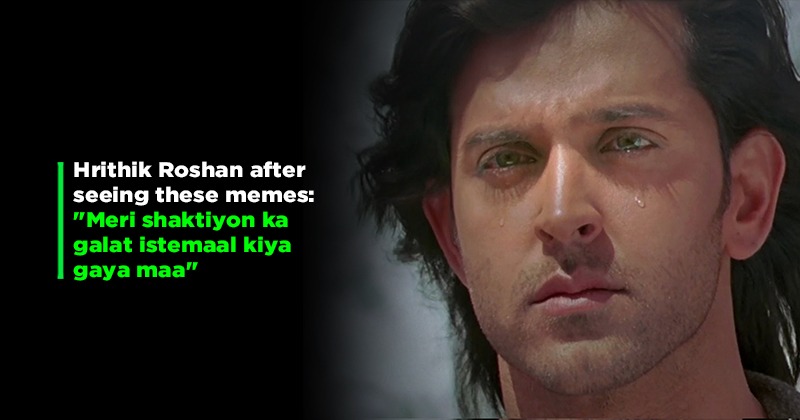 Emotional Scene From Hrithik Roshan's Krrish Has Become The Butt Of ...