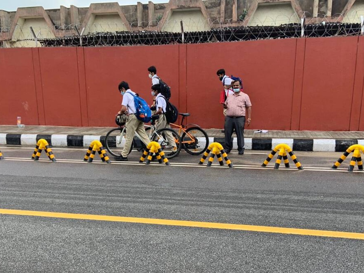 ‘Run For Safety’: Bengaluru Gets Its First Bi-Directional Cycle Lane