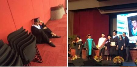 Student Cries As Parents Couldn't Make It For Graduation But Teachers ...