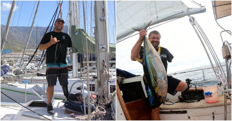 Dustin Reynolds: एक हाथ, एक पैर नहीं है, अकेले दुनिया का चक्कर लगाकर ...