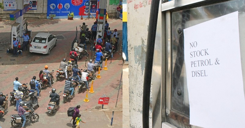 Rumors Of Petrol, Diesel Shortage Leads To Panic Buying In Many States ...