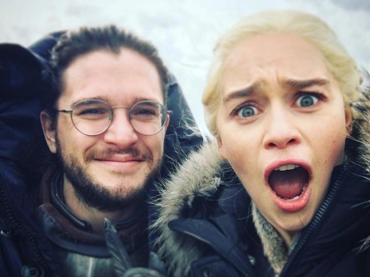 Emilia Clarke Confirms GoT Sequel On Jon Snow; Brad Pitt Hints At ...