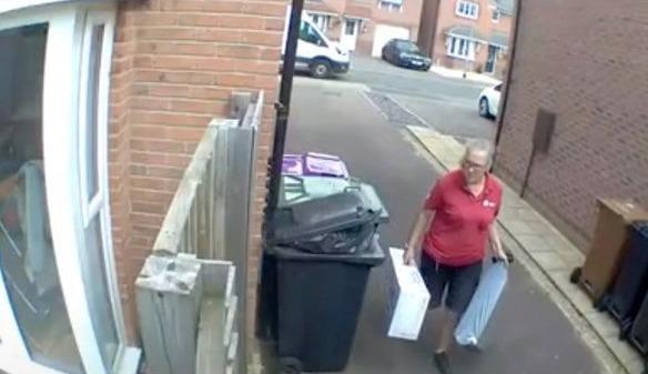 Customer Enraged After Delivery Driver Throws Costly Package After 6 Ft ...