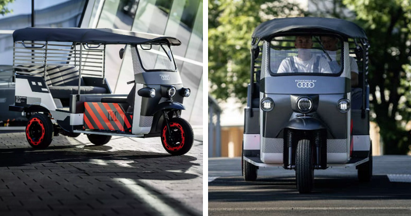 Audi E-Tron's Old Batteries Will Power These Electric Rickshaws In India
