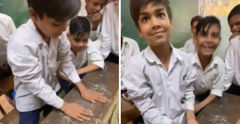 School Boy Performs Magic Trick In Viral Video