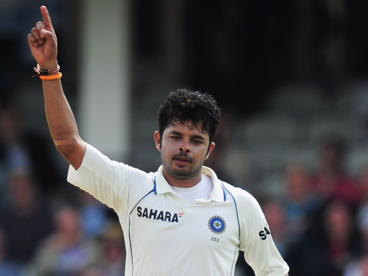 Sreesanth Celebrates After Taking 1st Wicket In Ranji Trophy After 9 Years
