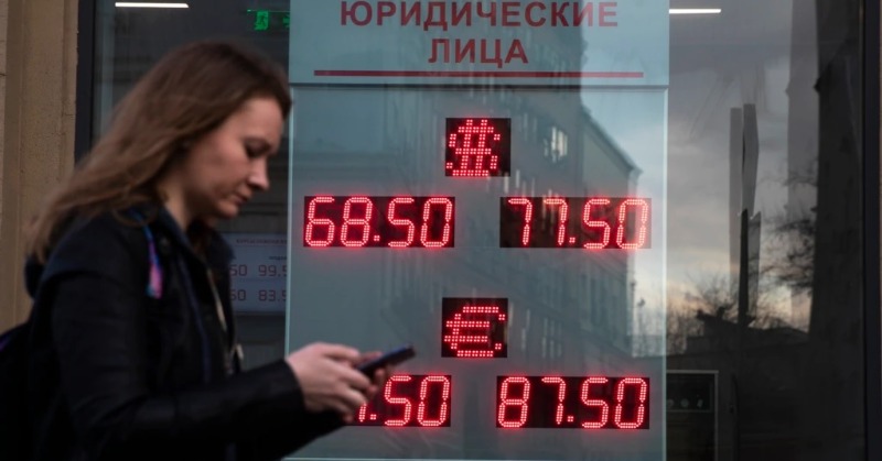 Russian Currency Ruble On The Brink Of Collapse After Falling Over 50% ...