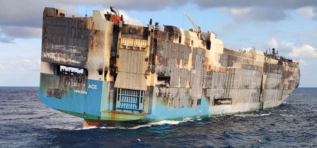 Cargo Ship Carrying Porsches, Lamborghinis Sinks In The Atlantic