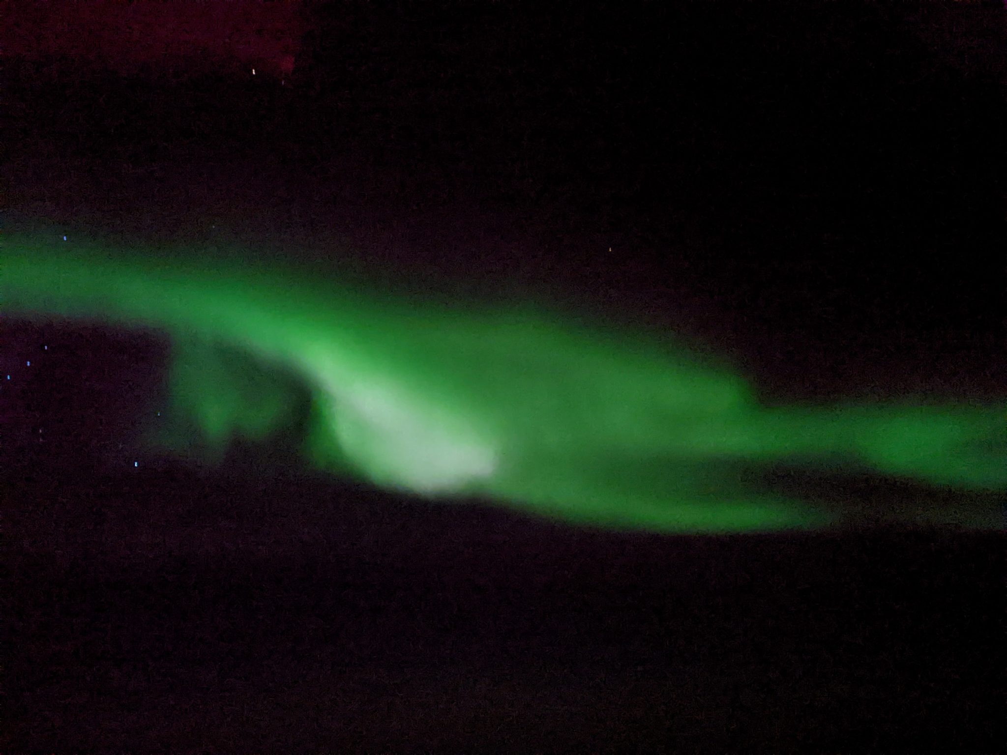 Flight Passenger Captures Stunning Footage Of Northern Lights