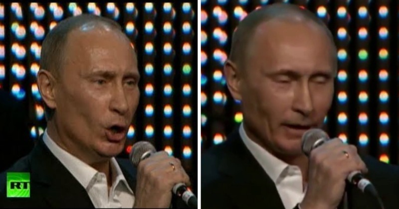 Putin Belts Out 'Blueberry Hill' During Karaoke In Old Clip
