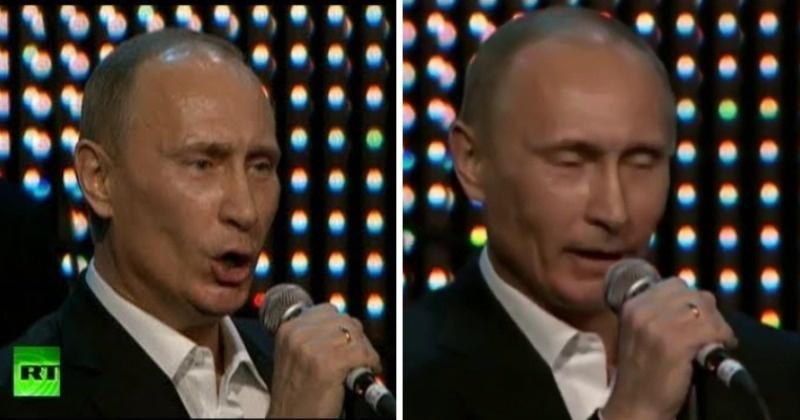Putin Belts Out 'Blueberry Hill' During Karaoke In Old Clip