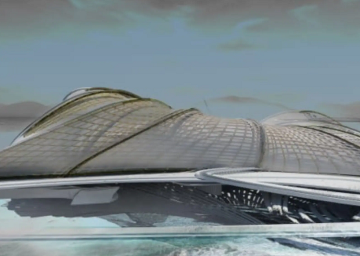 Artificial Island Made From Ocean Trash In Australia