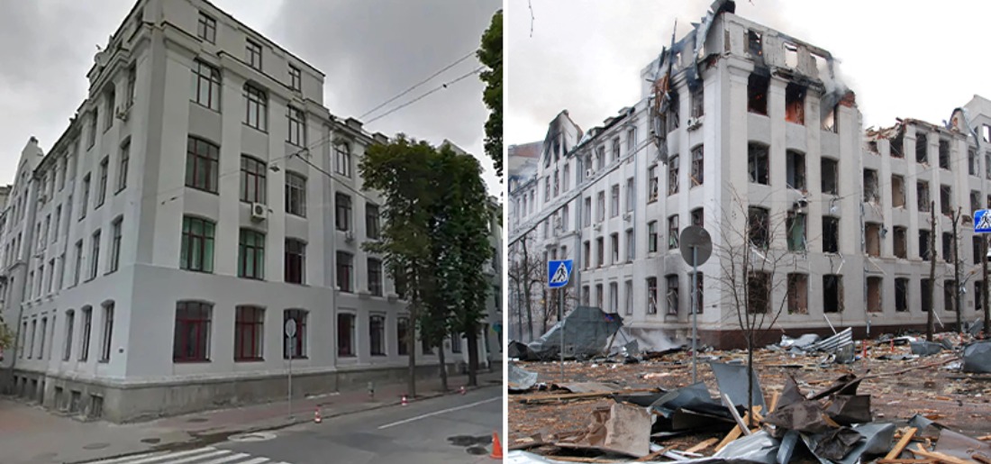 These Before & After Pictures Show The Destruction After Russian ...