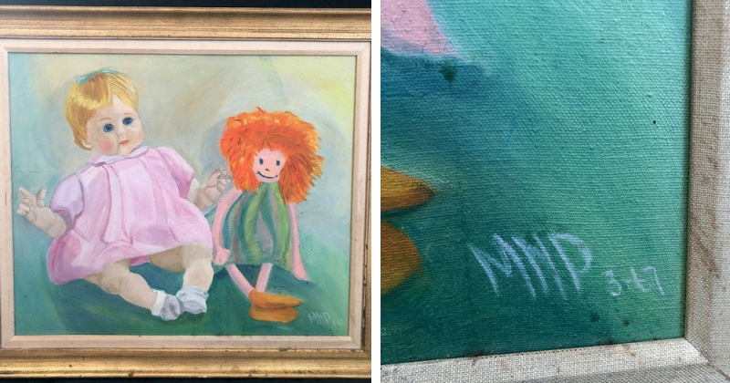 Man Puts Up 'Cursed' Painting For Sale On eBay