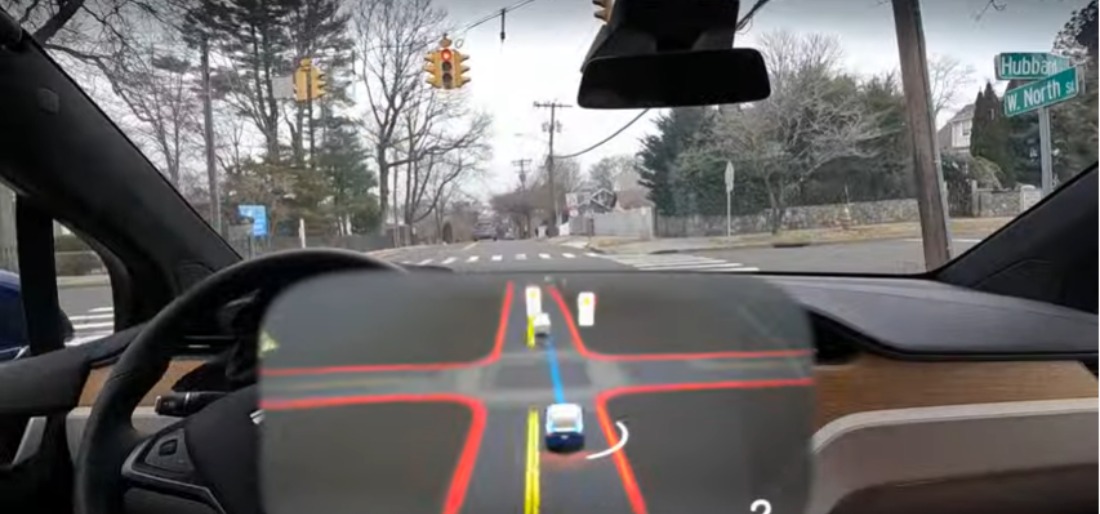 Man Drives Tesla FSD To Work Without Touching Wheel