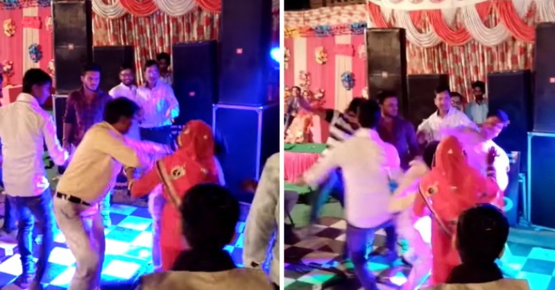 Fight Breaks Out On Dance Floor Over Who Gets To Dance With The Woman