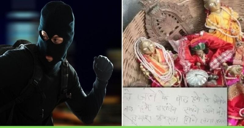 पहले मूर्तियां चुराईं फिर लौटा गए, चिट्ठी में लिखा- 'डरावने सपने आते ...