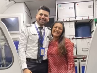 IndiGo Pilot Surprises Wife With In-flight Announcement, His Message ...