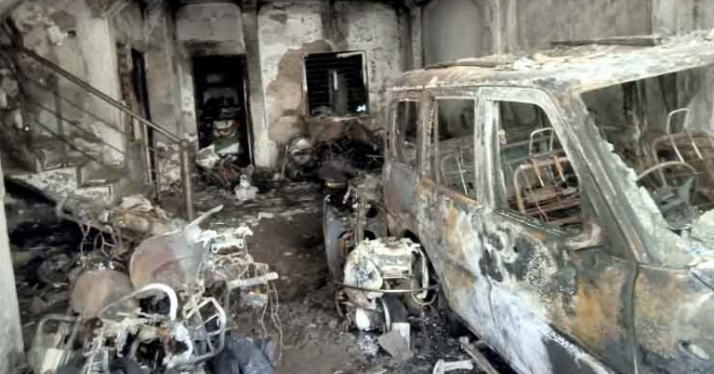 Massive Fire In Residential Building In Indore Kills 7