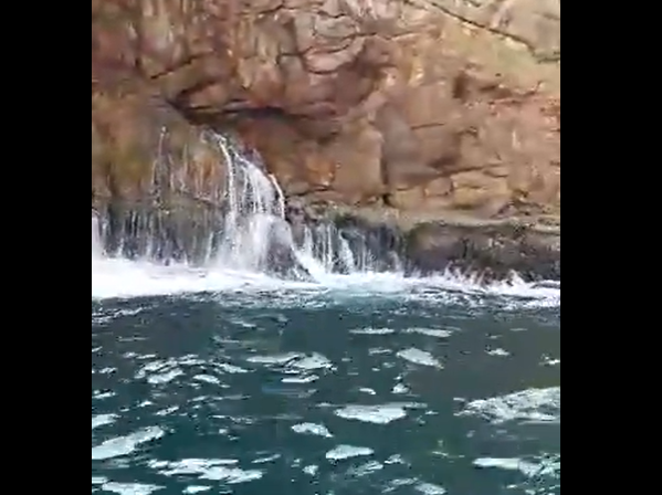 Water Erupts From Rocks In Maharashtra