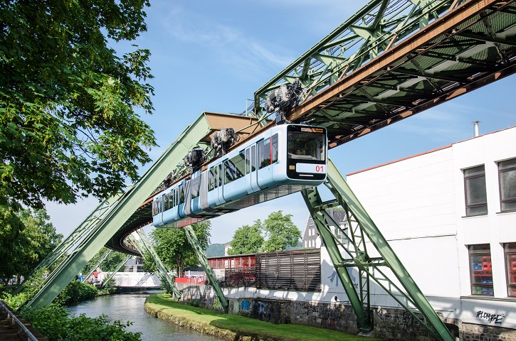Germany's 121-year-old Suspension Railway