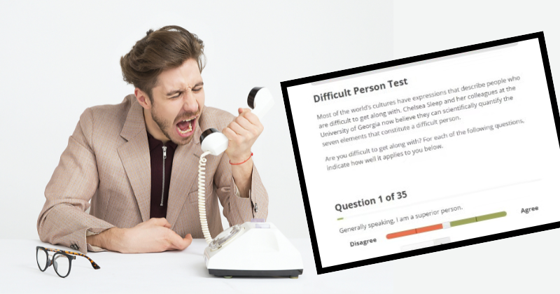Find Out If You Are A Difficult Person?