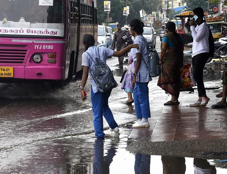 Schools And Colleges In 28 Tamil Nadu Districts Shut As Heavy Rains Batter The State