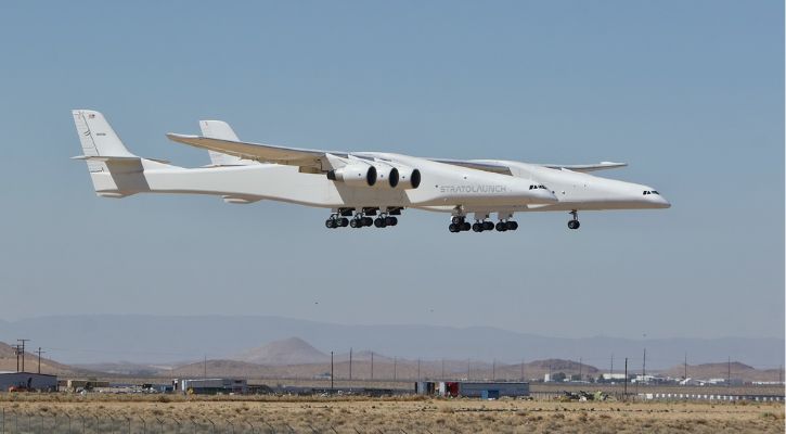 World’s Largest Plane Takes Flight With Hypersonic Vehicle For The ...