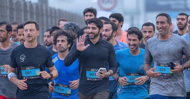 Sheikh Hamdan And 193,000 People Joined Dubai Run 2022