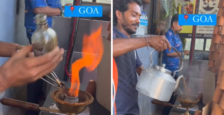 Goa Vendor's 'Old Monk Chai' Leaves Internet Disgusted