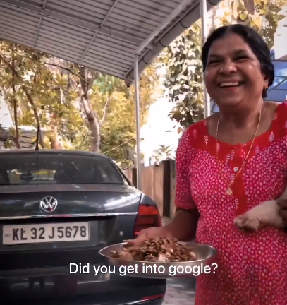 Man Surprises His Mother And Wife After Getting Job At Google