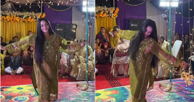 पाकिस्तानी लड़की के जबरदस्त डांस ने इंटरनेट पर मचाई धूम लोग बोले बार बार देखकर भी नहीं भर रहा दिल