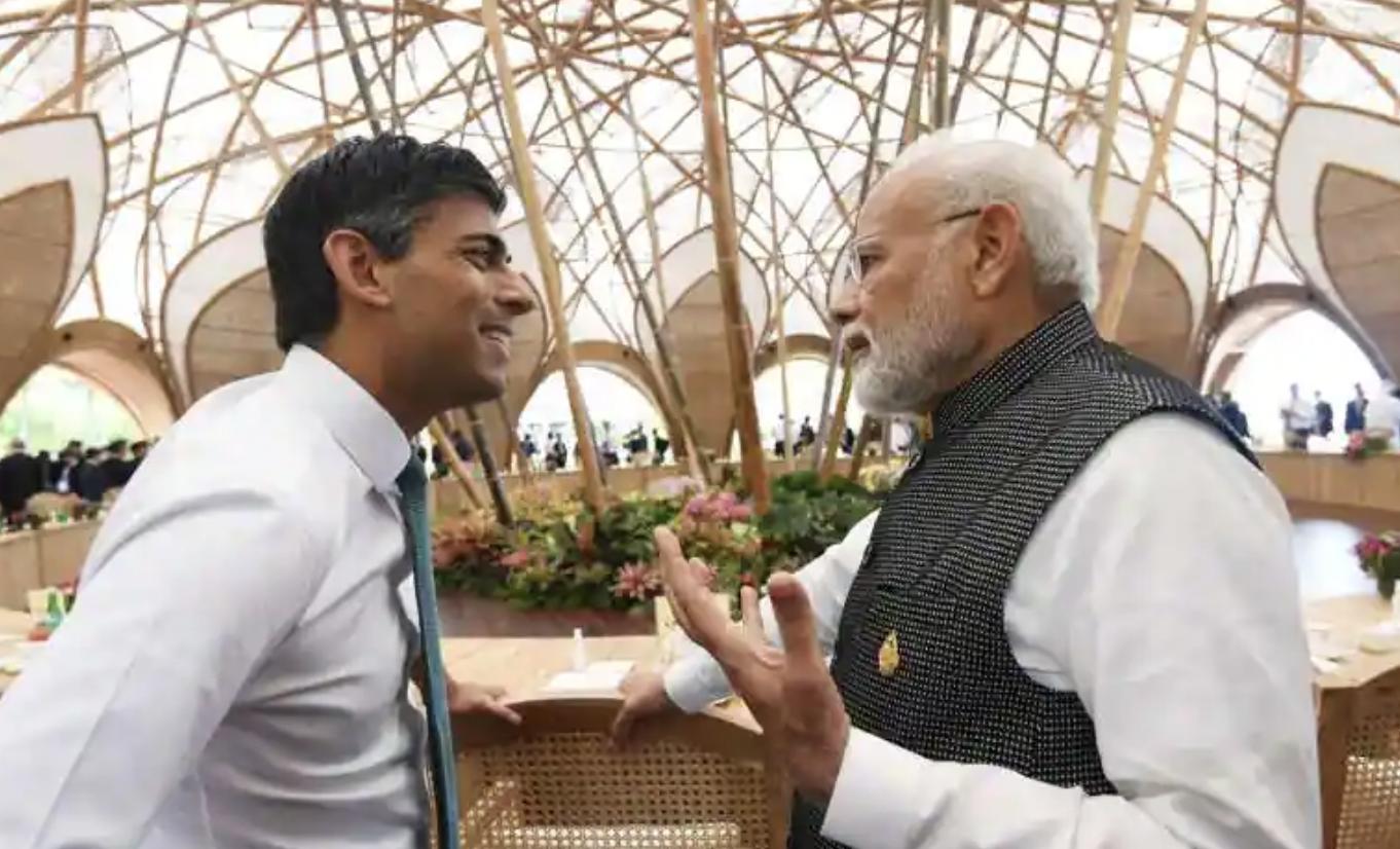 UK PM Rishi Sunak Shares A Pic With PM Narendra Modi, Calls It 'Mazboot Dosti'; Internet Reacts