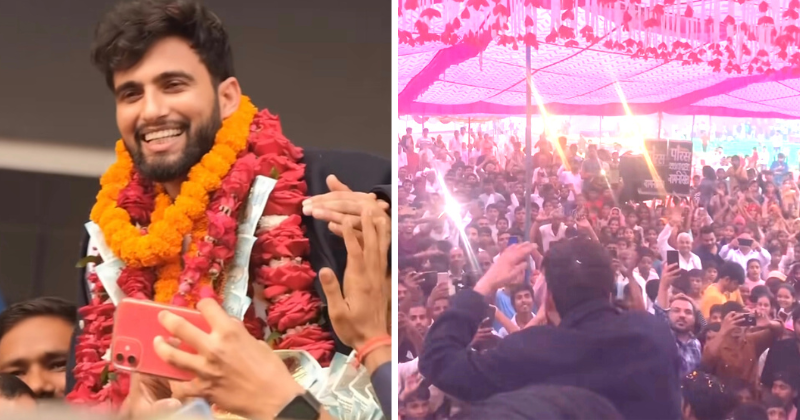 Hustle 2.0 जीतकर फरीदाबाद लौटा 'किसान का बेटा' MC Square, लोगों ने बड़े ...