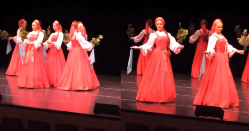 Video Of Russian Dancers Floating On Stage Takes The Internet By Storm