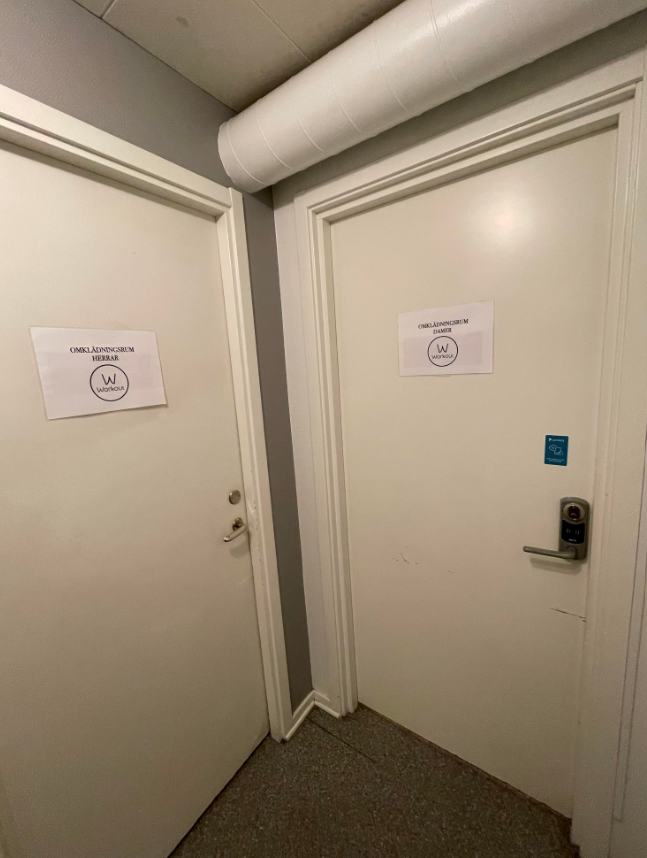 Image Of Women's Washroom With High Security Locks Goes Viral