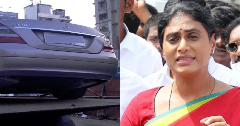 Cops Tow Away Telangana Politician YS Sharmila's Car While She Was Still Sitting In It