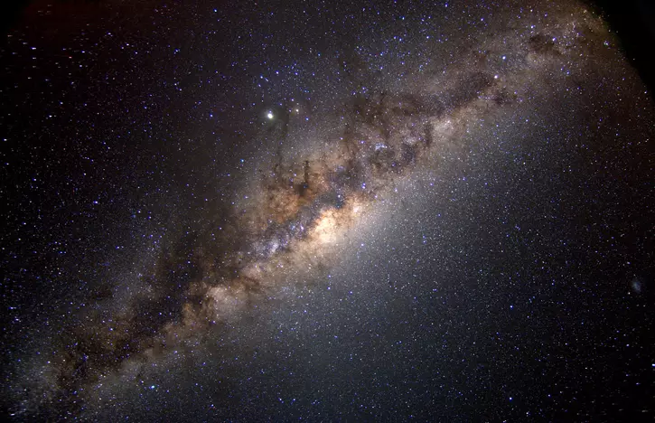 Massive 'Extragalactic Structure' Found Lurking Behind The Milky Way Massive 'Extragalactic Structure' Found Lurking Behind The Milky Way