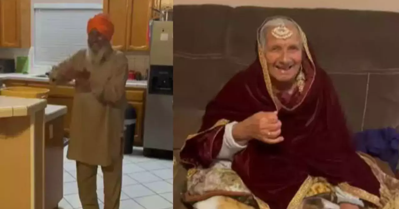 Elderly Man Emotional After Seeing Wife In Bridal Outfit