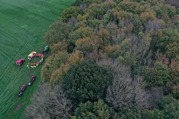Pilot And Passengers Stuck In Trees After Plane Crash