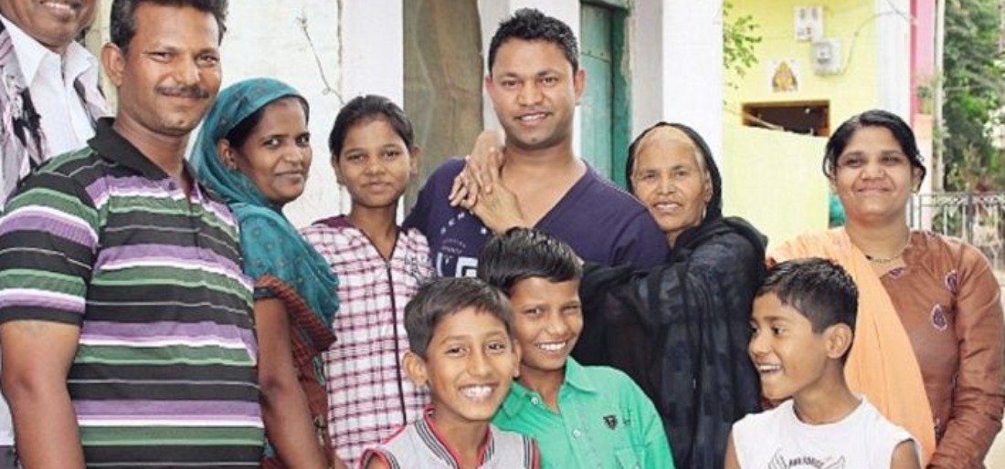 Delhi EWS Flat Scheme Poster Features Saroo Brierley