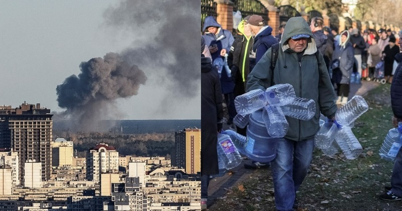 No Water, No Electricity In Kyiv After Barrage Of Russian Missile ...