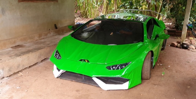 Indian Elon Musk कबाड़ से डिजाइन कर दी सुपर कार Lamborghini, केरल के इस ...