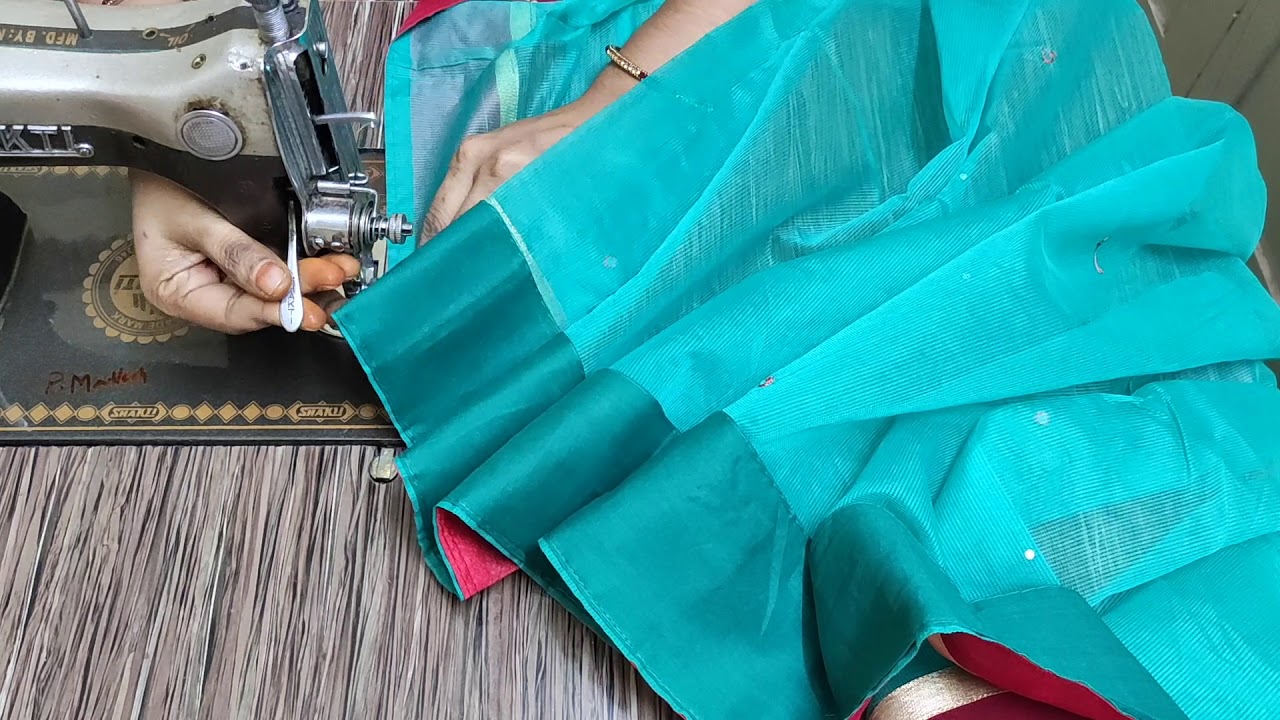 कैसे शुरू हुआ साड़ी में फॉल लगाने का चलन साड़ियों को सुरक्षित रखने के लिए पहले लगती थी महंगी चेन 